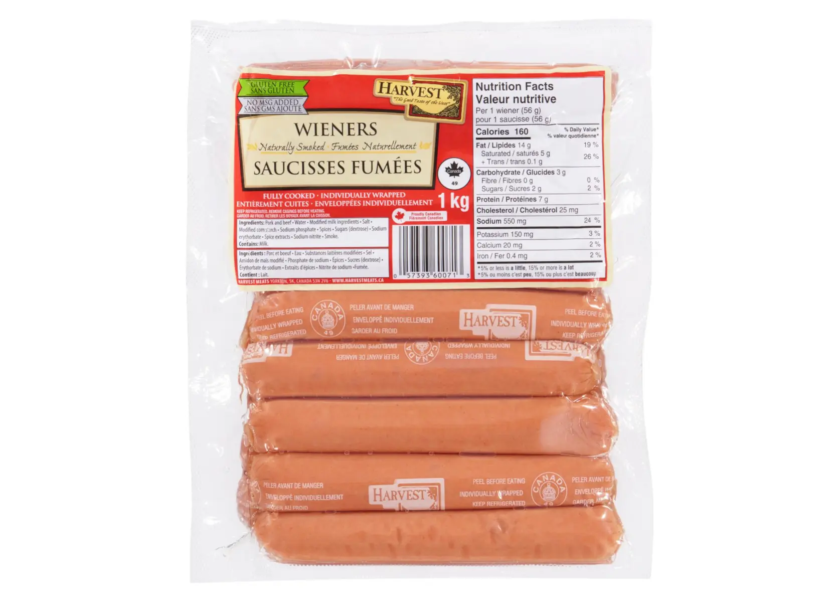 Wieners - Harvest Meats