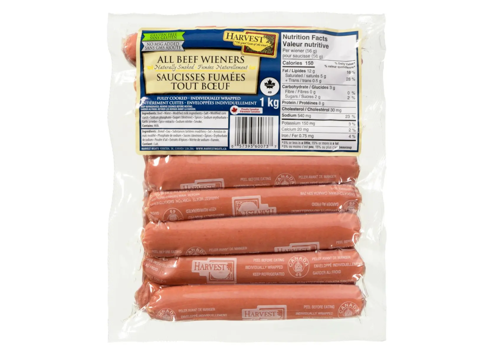 Wieners - Harvest Meats